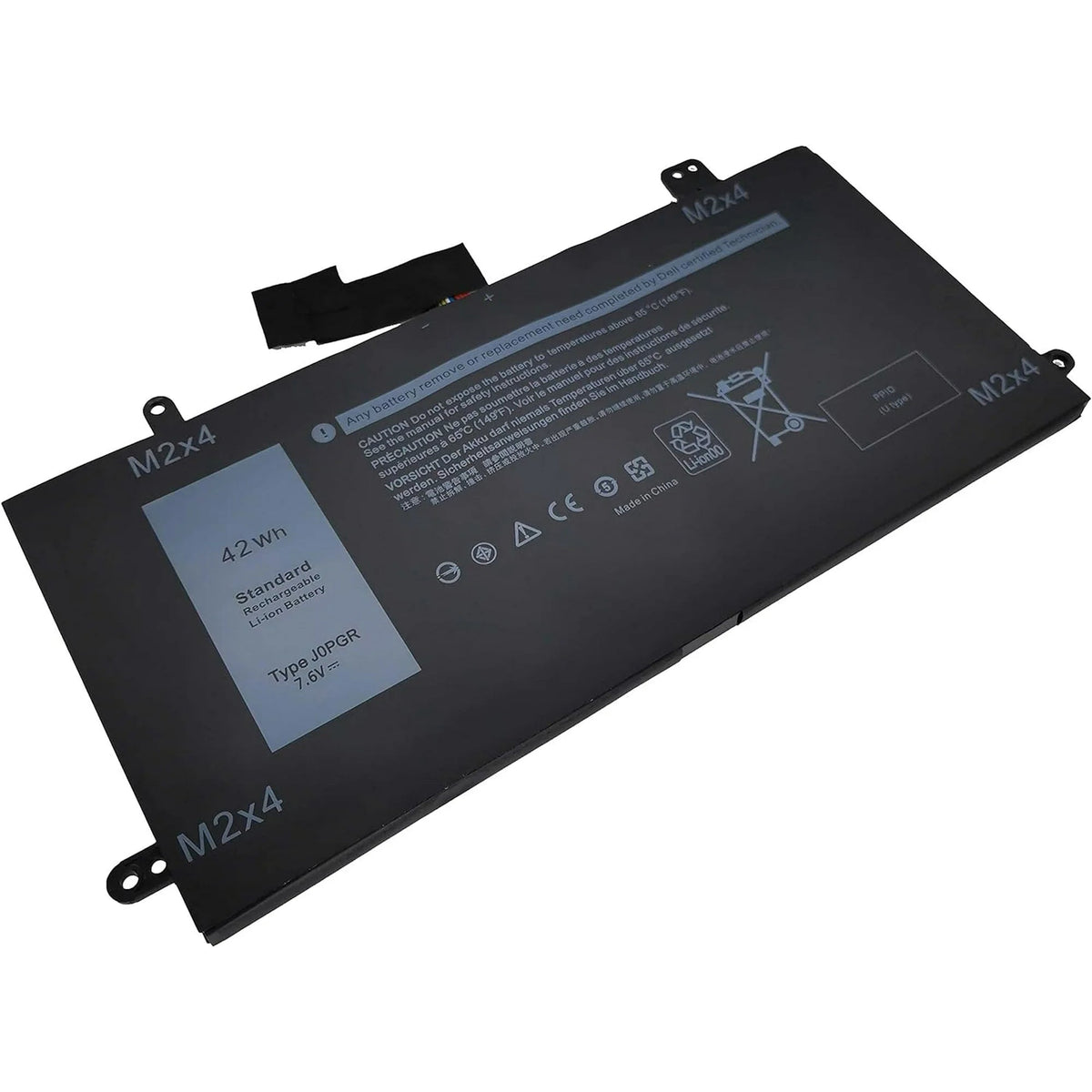 LAPTOP BATTERY FOR DELL LATITUDE 5290 2-IN-1 5285 2IN-1 42Wh – DaRoAn